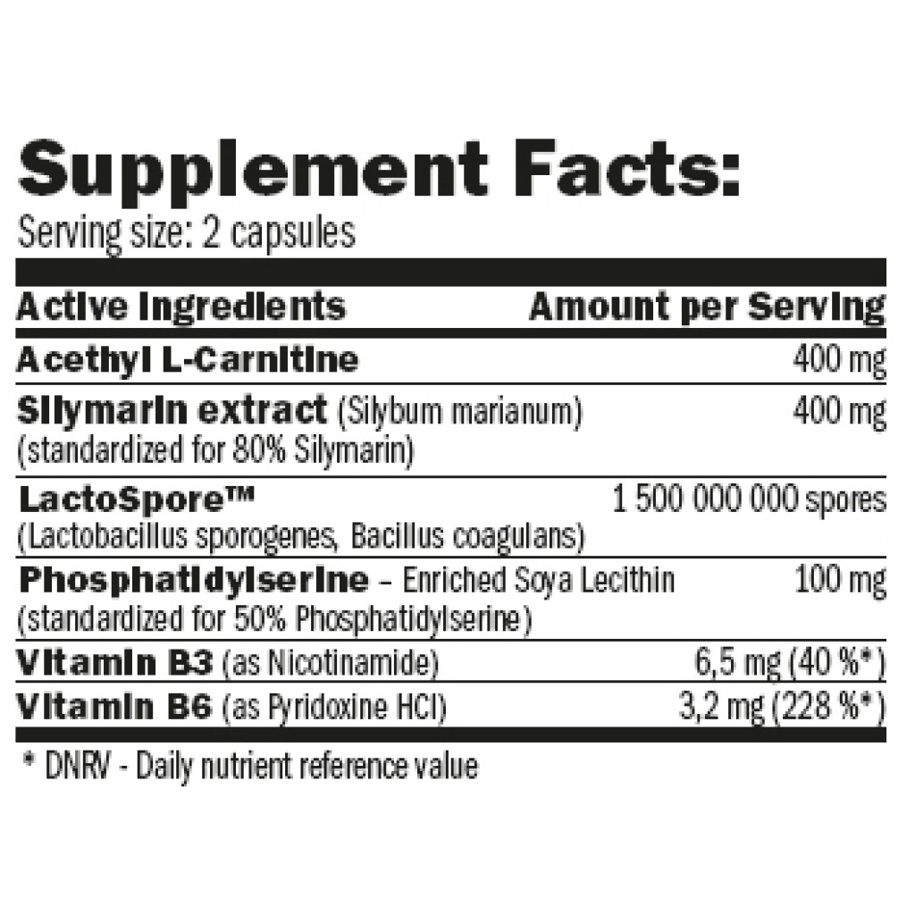 HepaCor Protector AMIX, 90 капсули