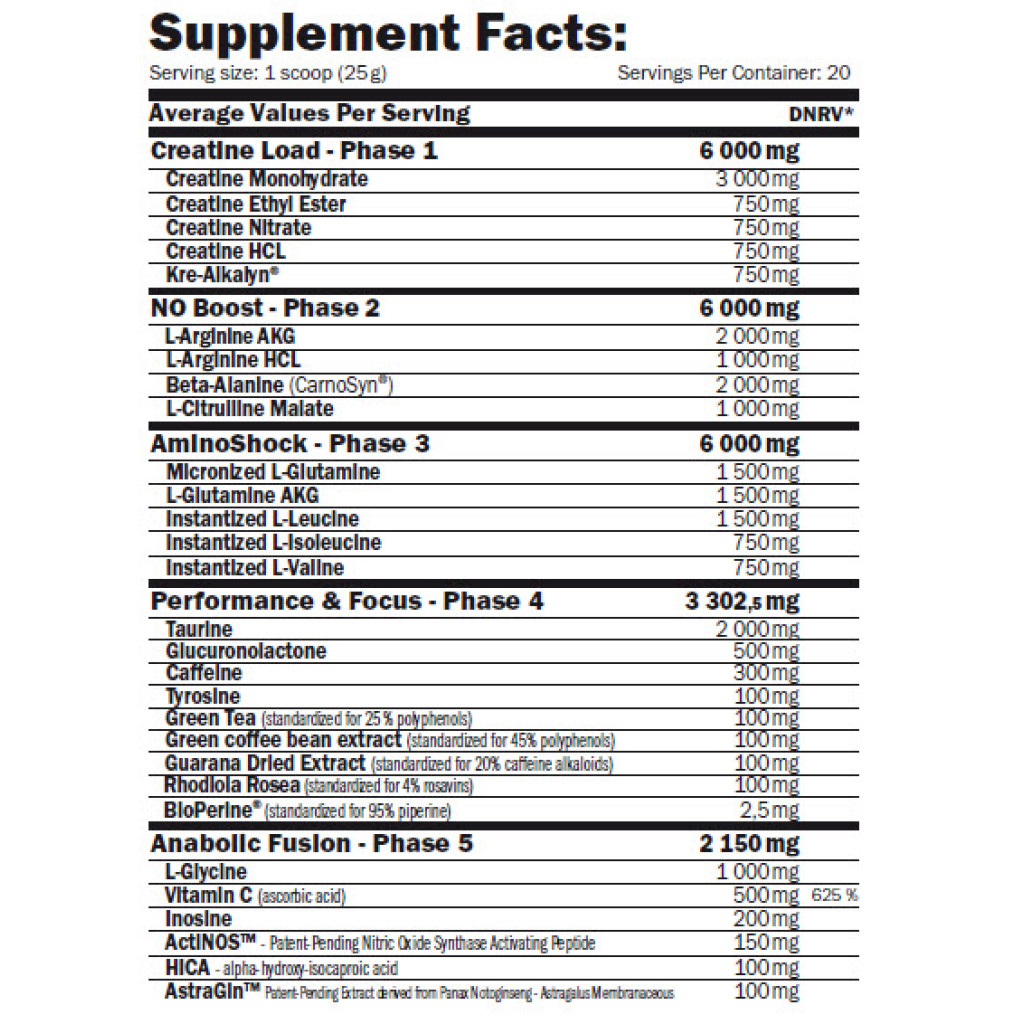 Myocell 5-Phase Amix 500 г