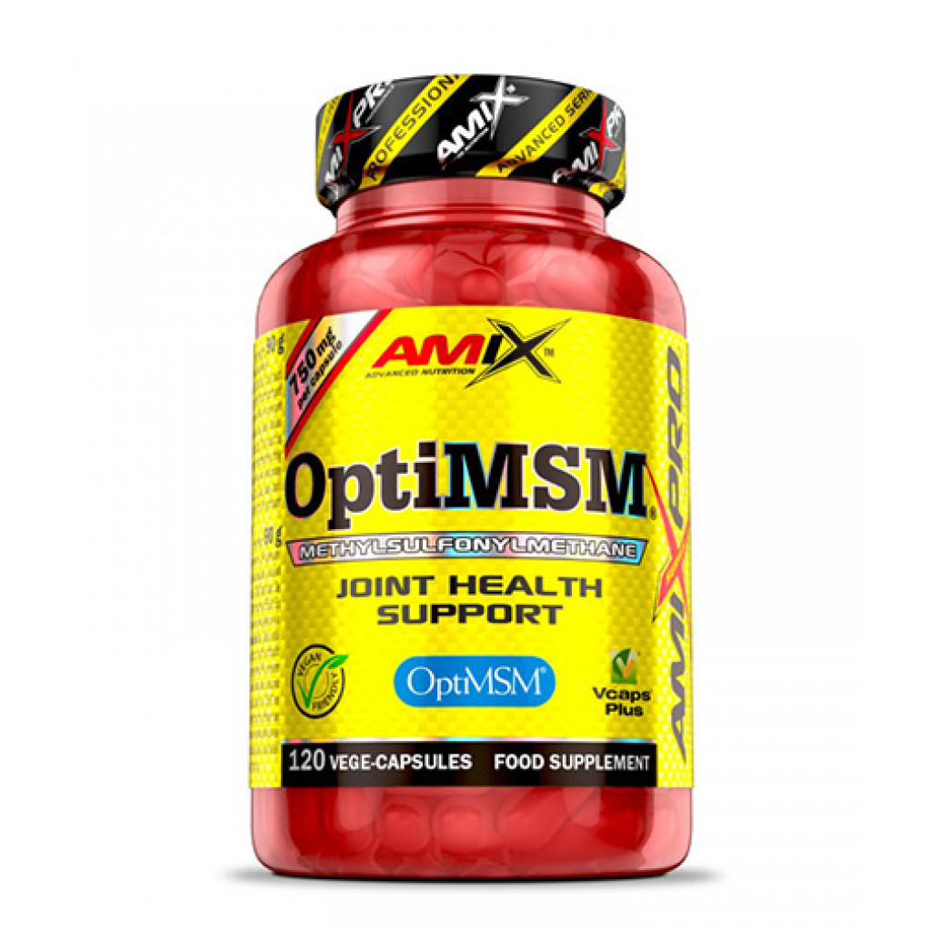 Метилсулфонилметан AMIX OptiMSM, 120 капс.