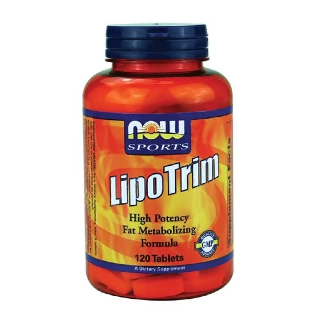 Фет бърнър NOW LipoTrim, 120 табл.