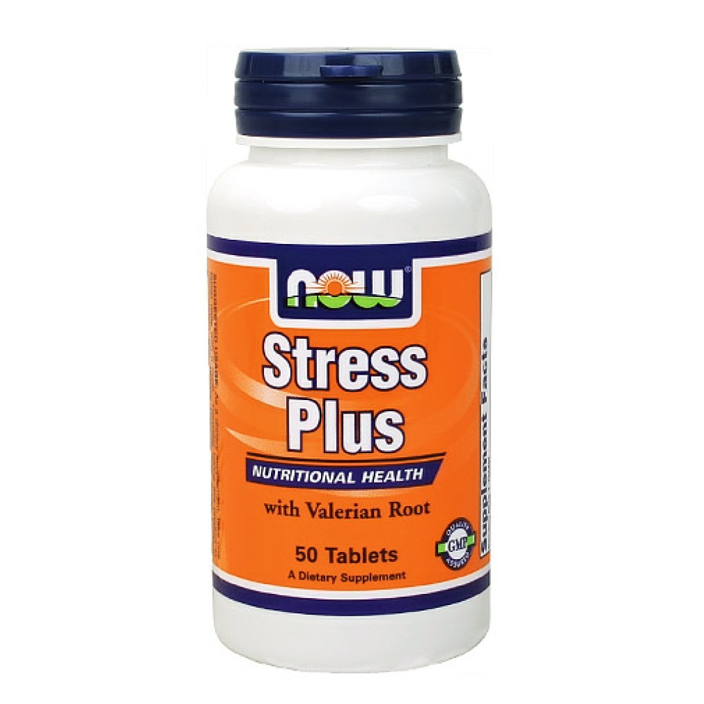 Витамини В-комплекс NOW Stress Plus /Vegetarian/, 50 табл.